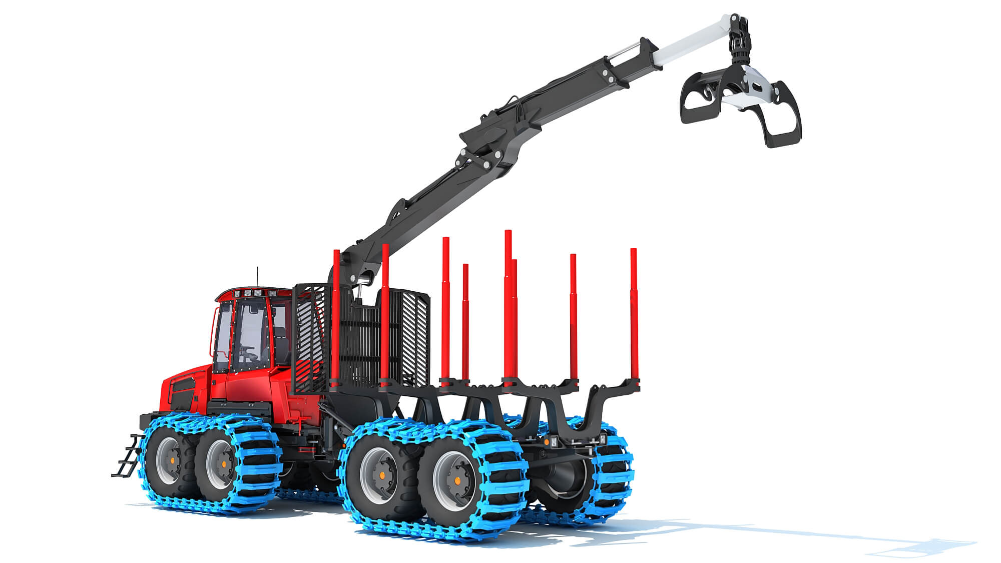 Forestry Forwarder - 3D Model by 3D Horse