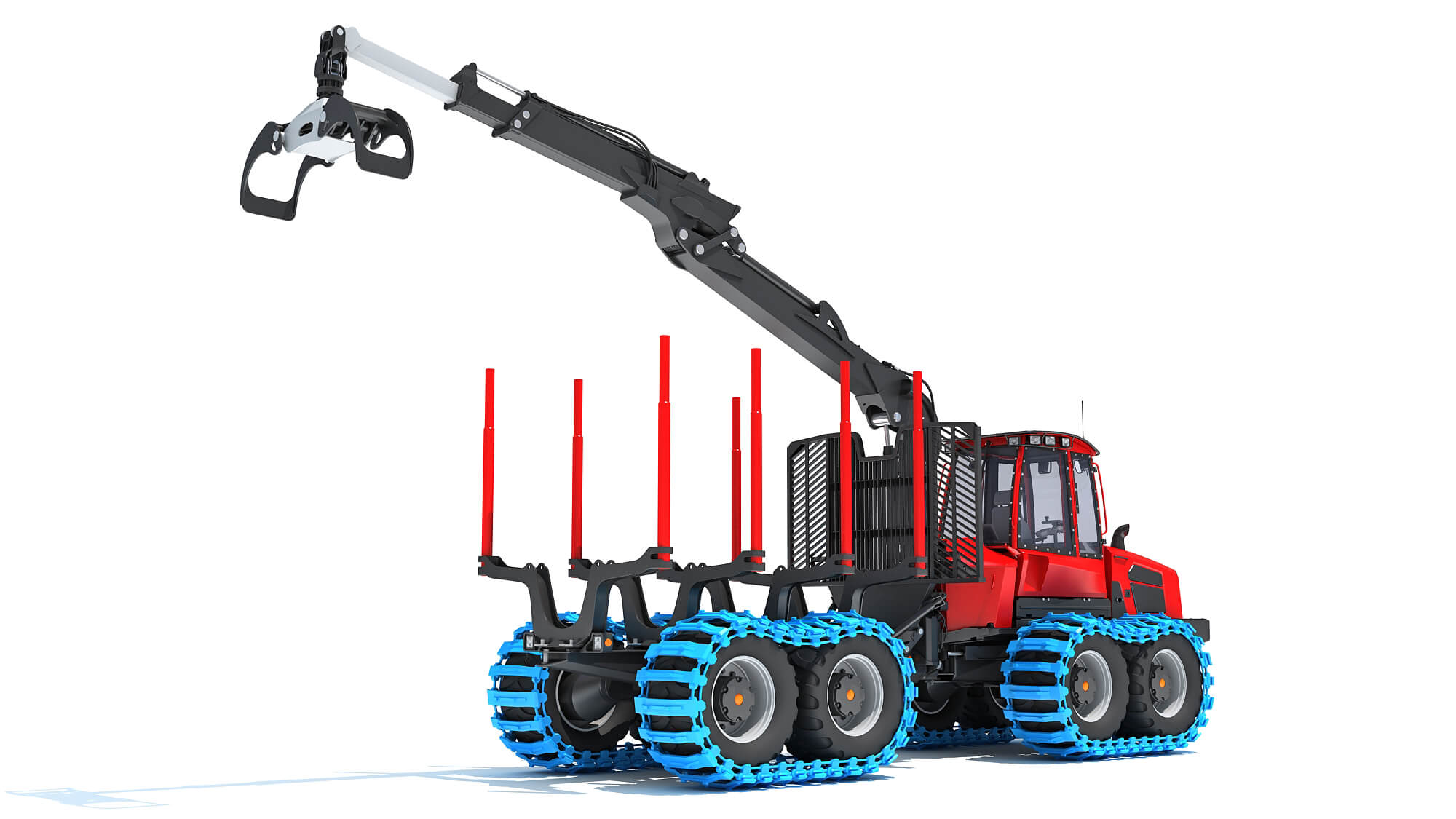 Forestry Forwarder - 3D Model by 3D Horse