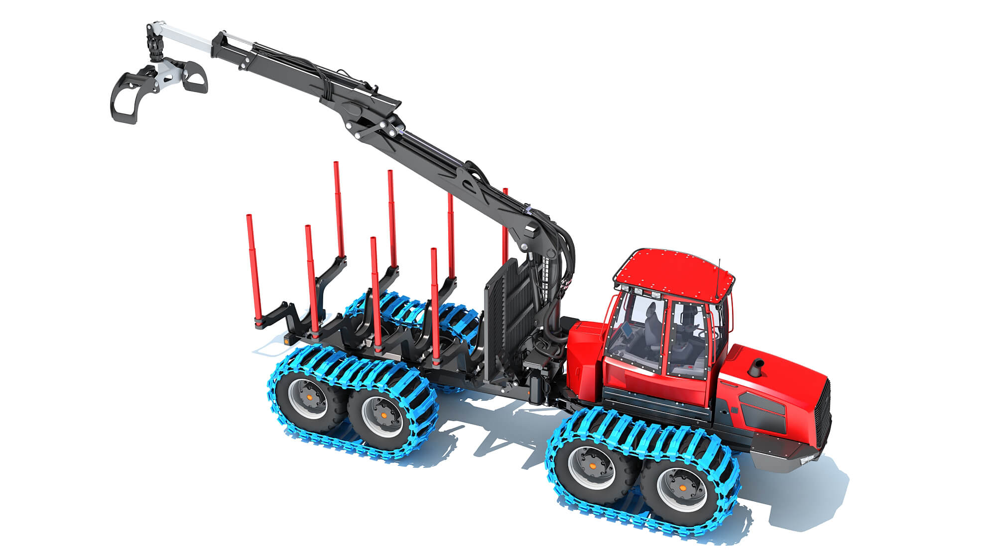 Forestry Forwarder - 3D Model by 3D Horse