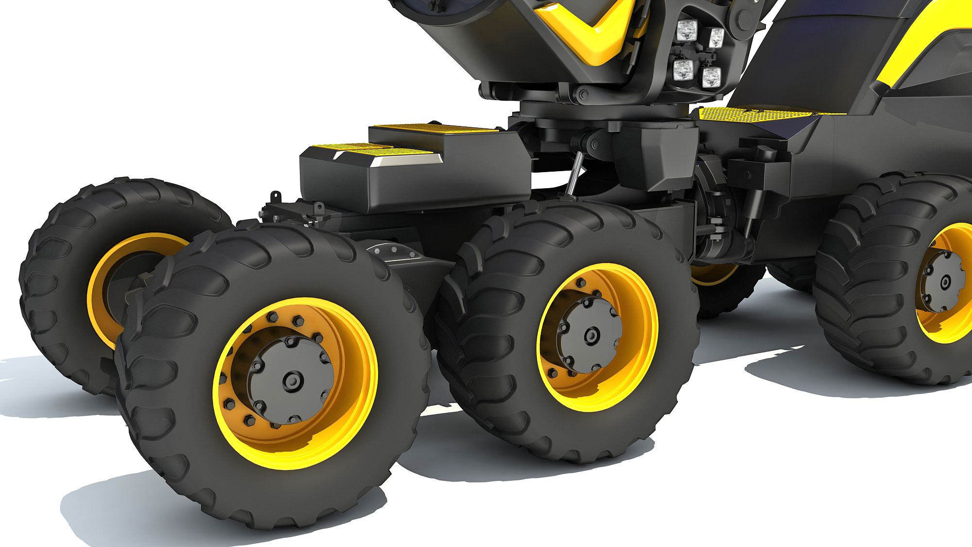 Forestry Harvester - 3D Model by 3D Horse