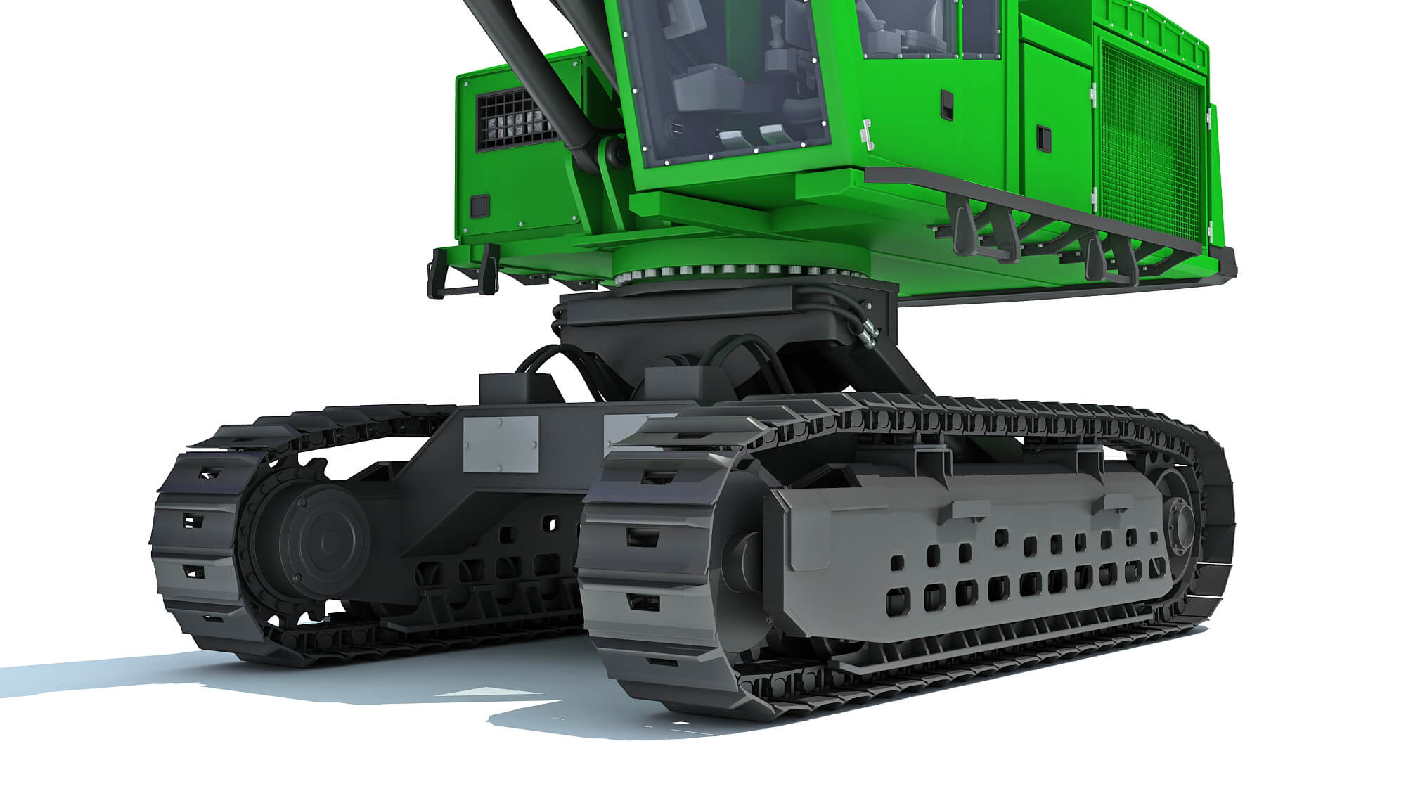 Forestry Harvester - 3D Model by 3D Horse