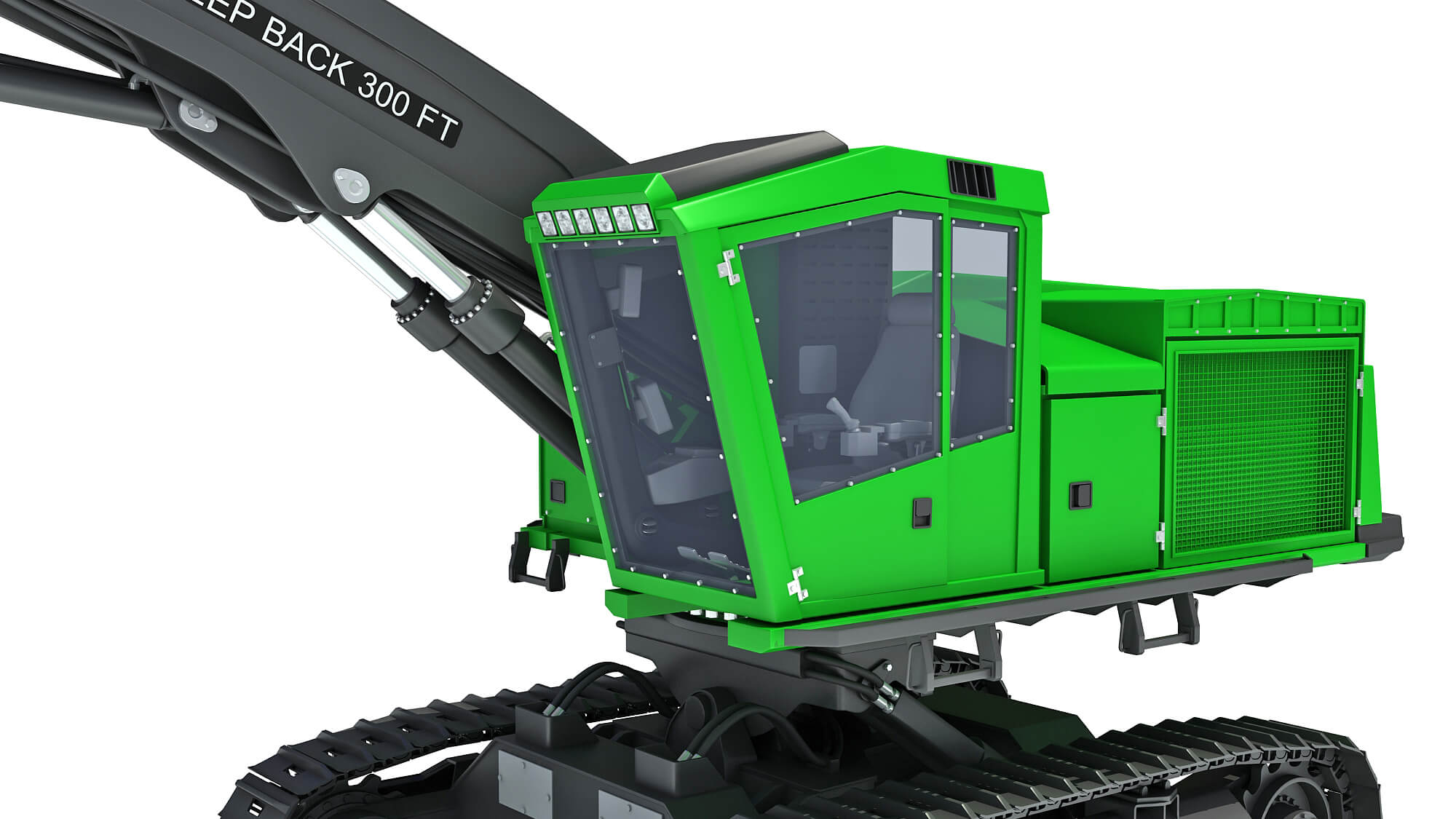 Forestry Harvester - 3D Model by 3D Horse