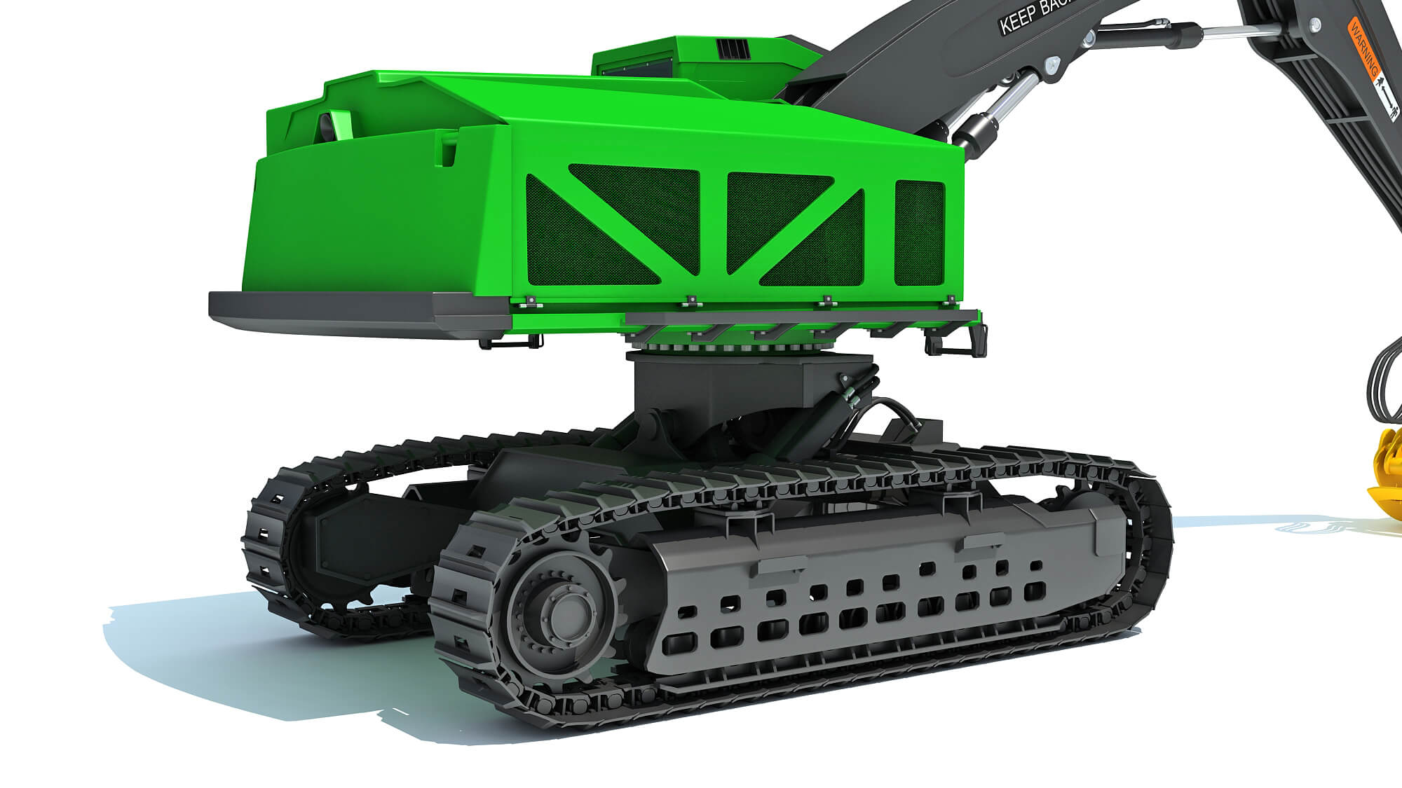 Forestry Harvester - 3D Model by 3D Horse