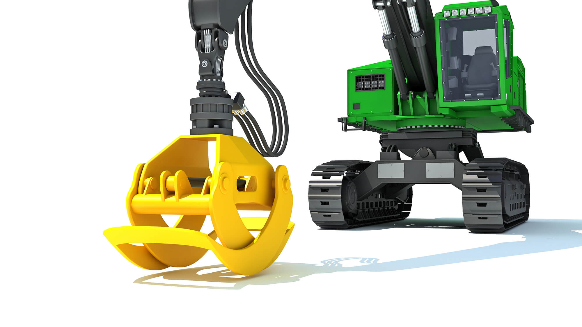 Forestry Harvester - 3D Model by 3D Horse