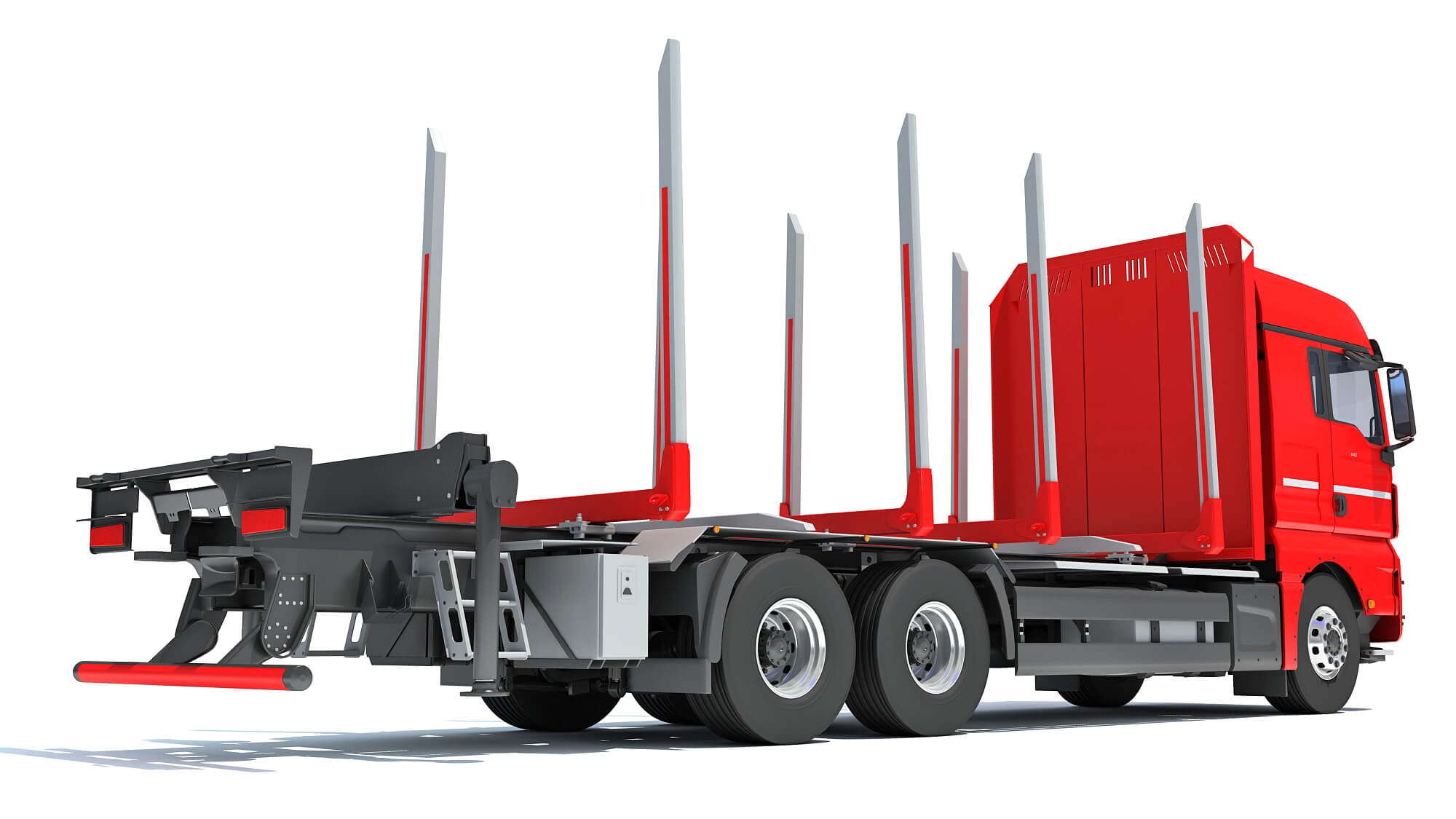 Forestry Truck - 3D Model by 3D Horse