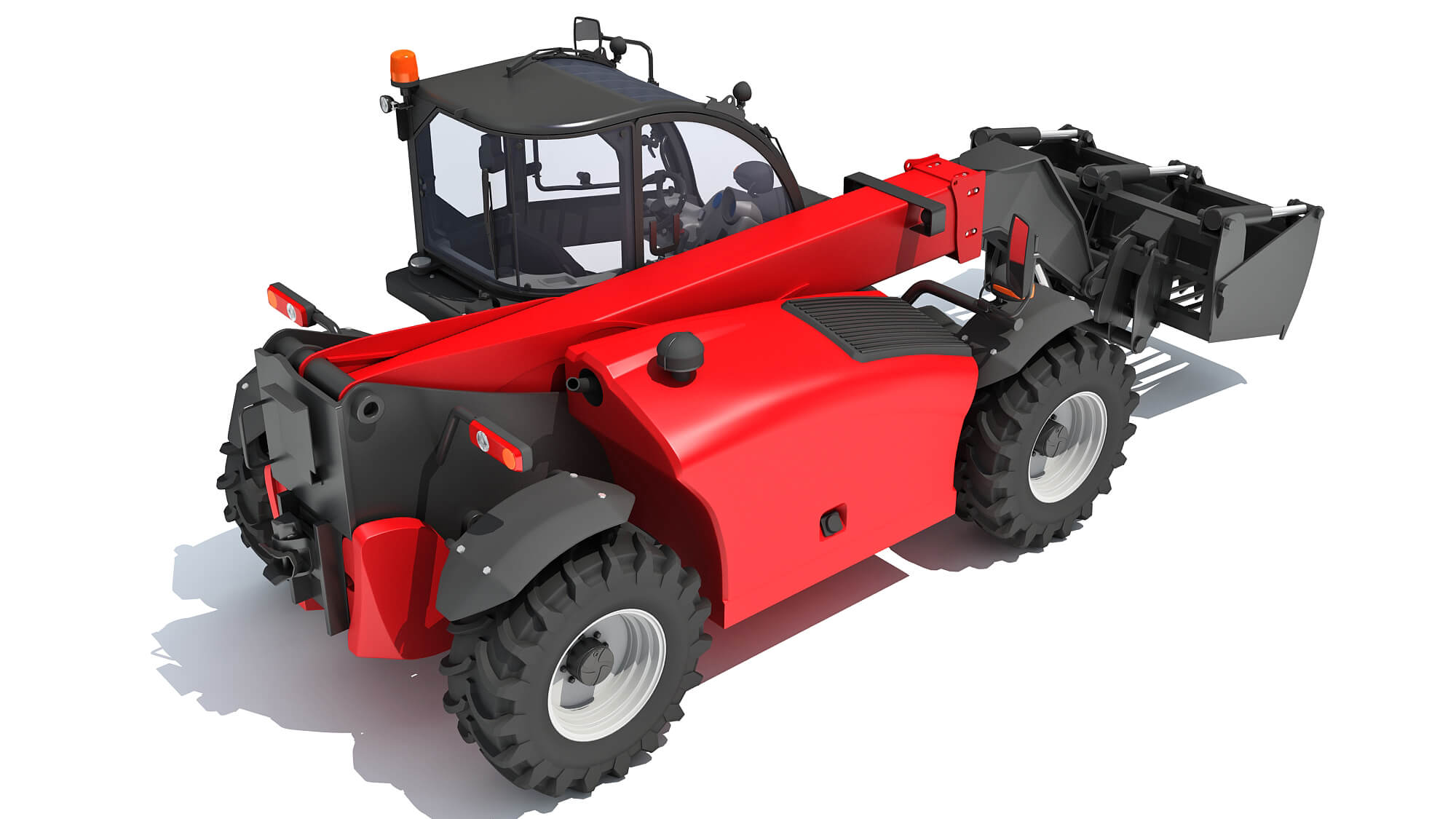 Forklift Bucket Telehandler - 3D Model by 3D Horse