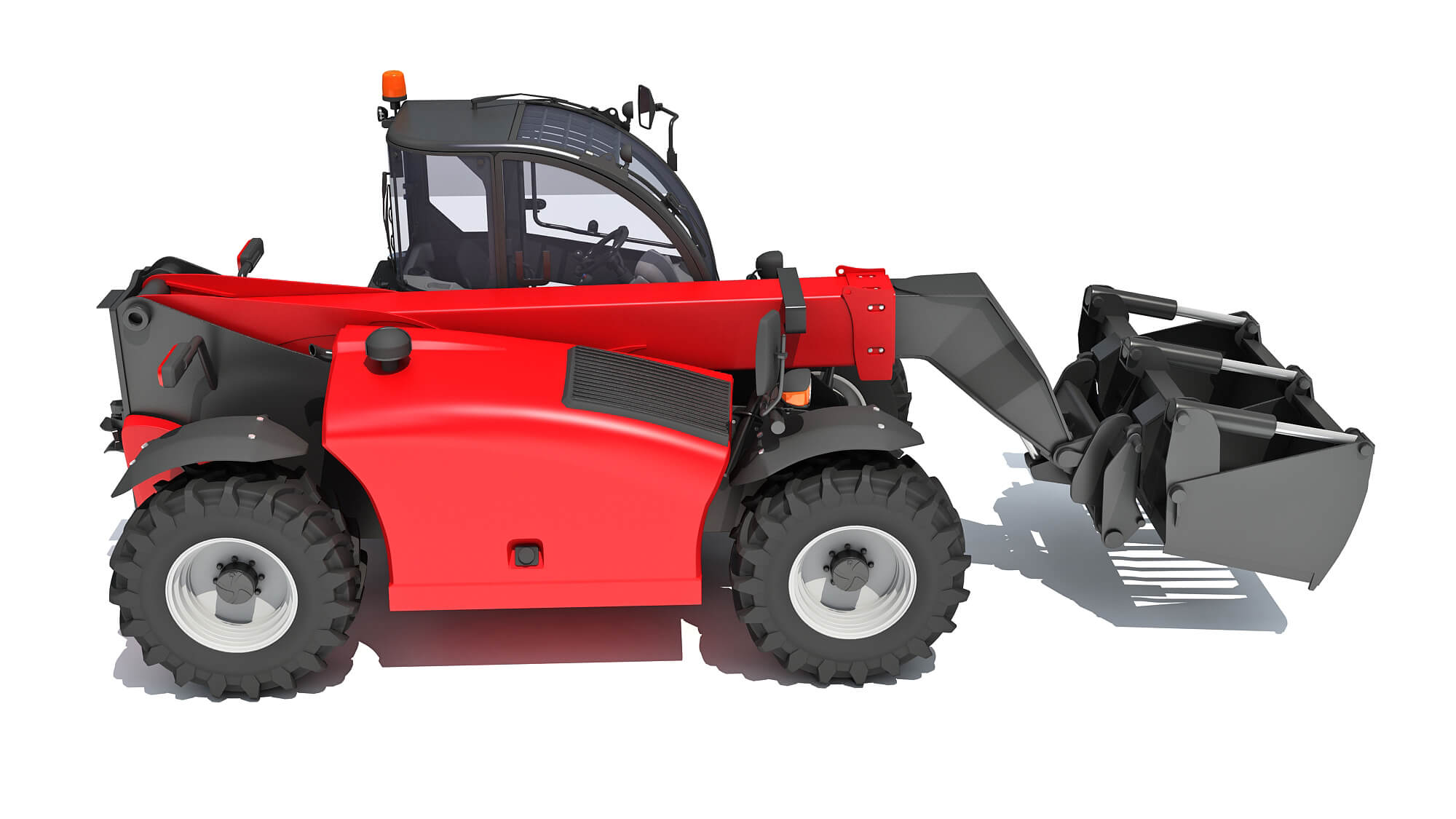 Forklift Bucket Telehandler - 3D Model by 3D Horse