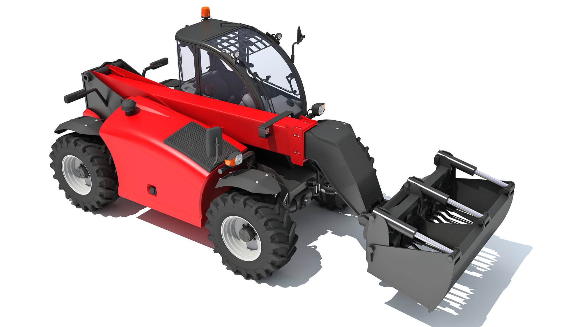 Forklift Bucket Telehandler - 3D Model by 3D Horse