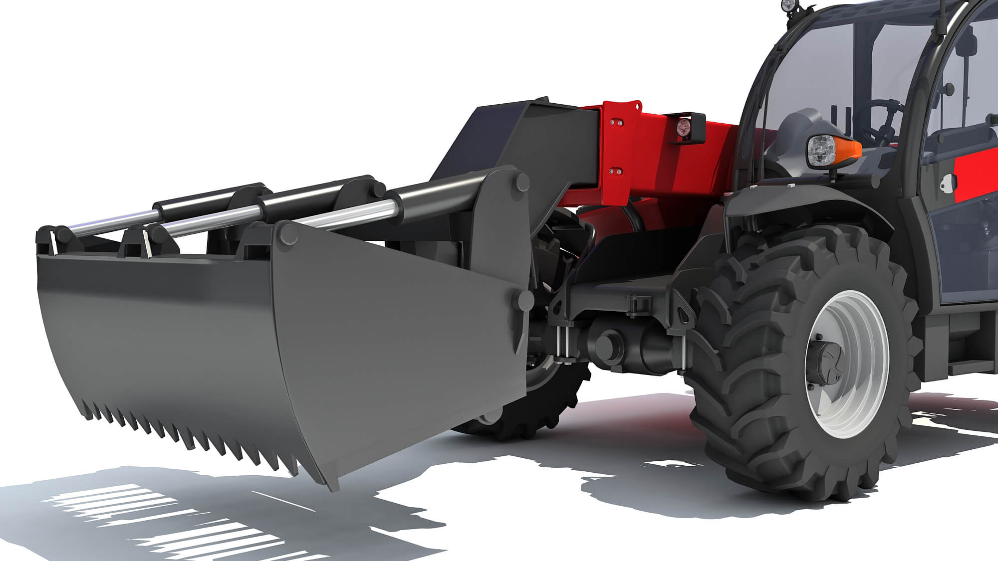 Forklift Bucket Telehandler - 3D Model by 3D Horse