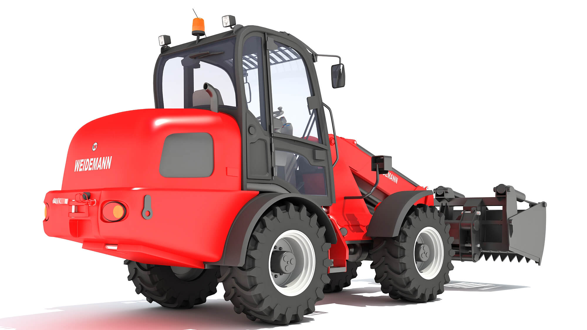 Forklift Bucket Telehandler - 3D Model by 3D Horse