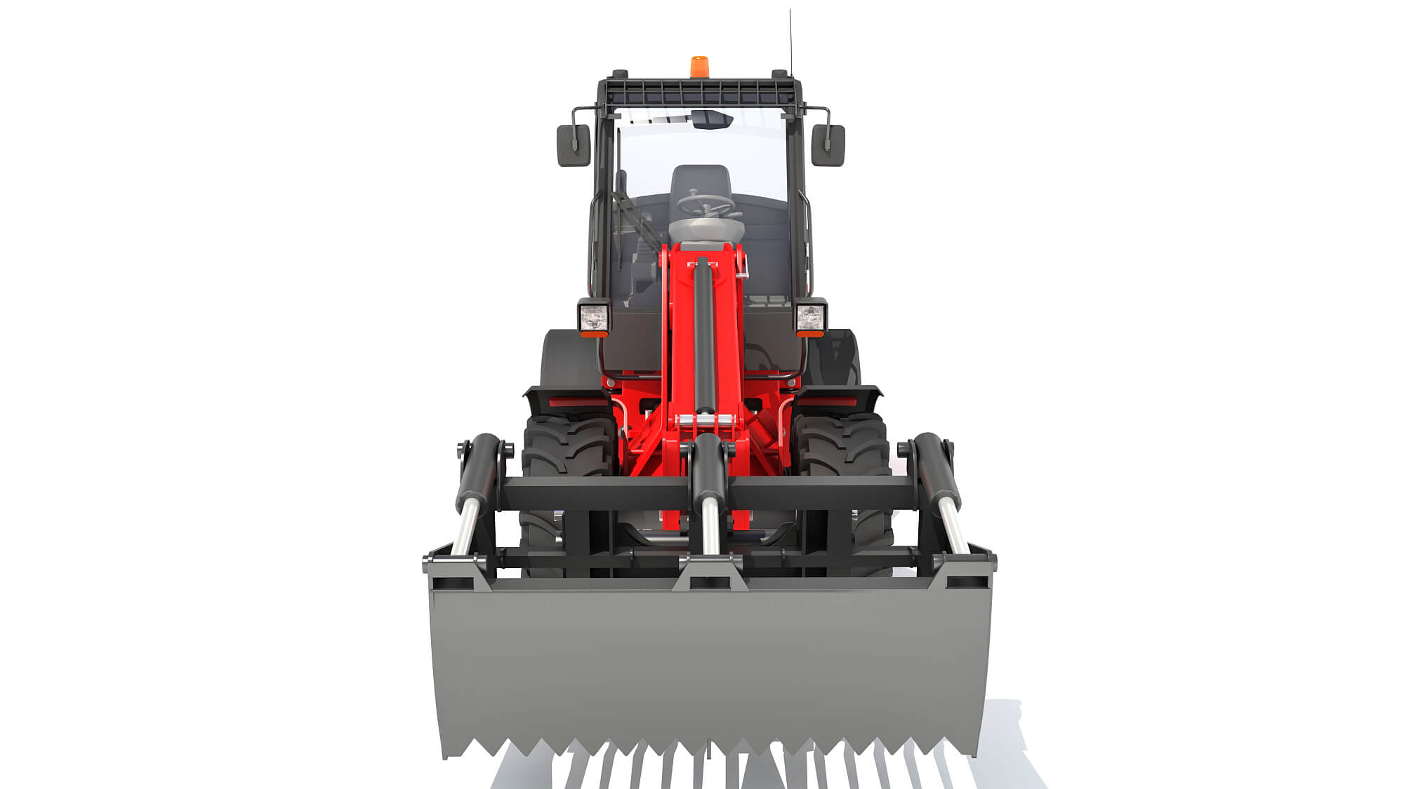 Forklift Bucket Telehandler - 3D Model by 3D Horse