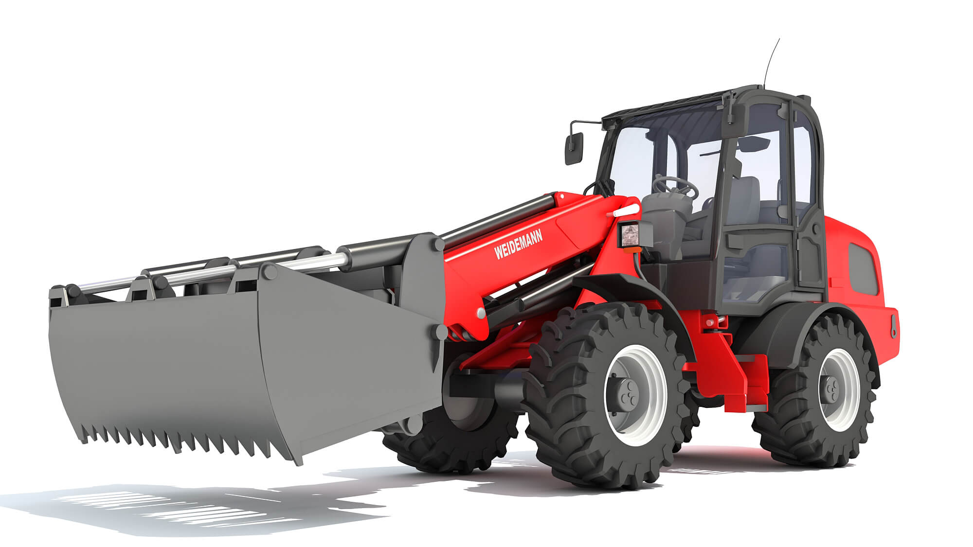 Forklift Bucket Telehandler - 3D Model by 3D Horse