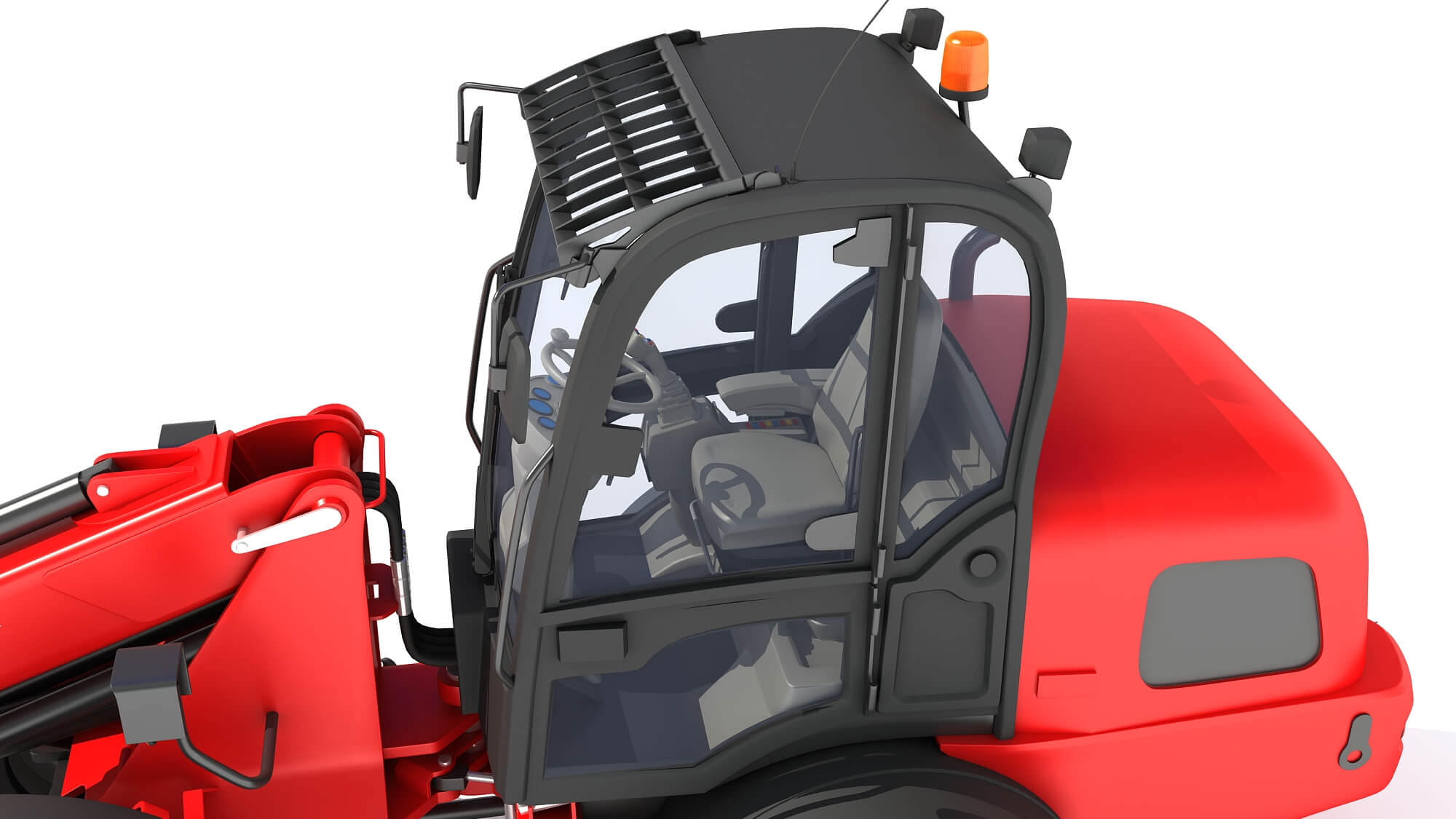 Forklift Bucket Telehandler - 3D Model by 3D Horse