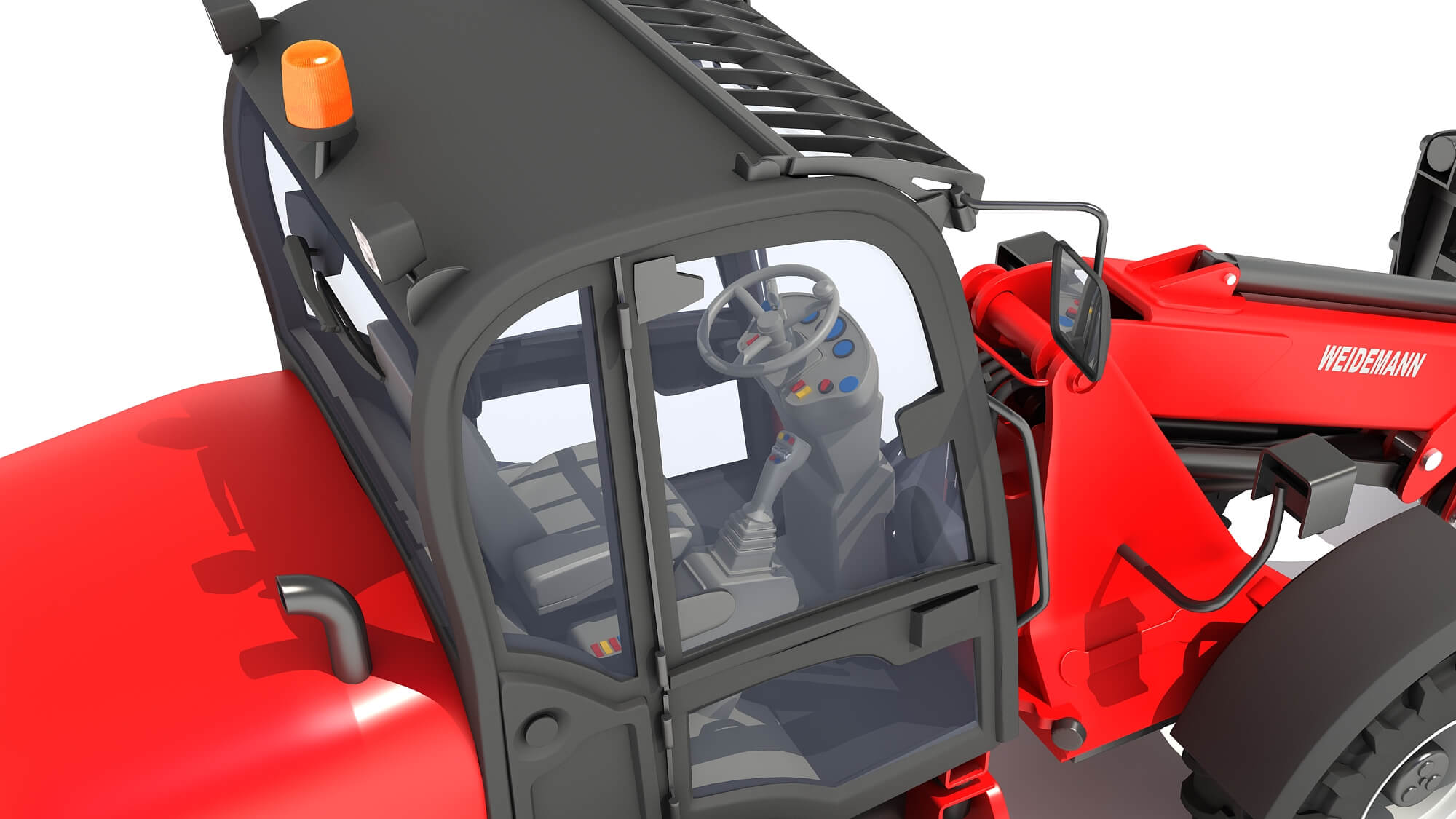 Forklift Bucket Telehandler - 3D Model by 3D Horse
