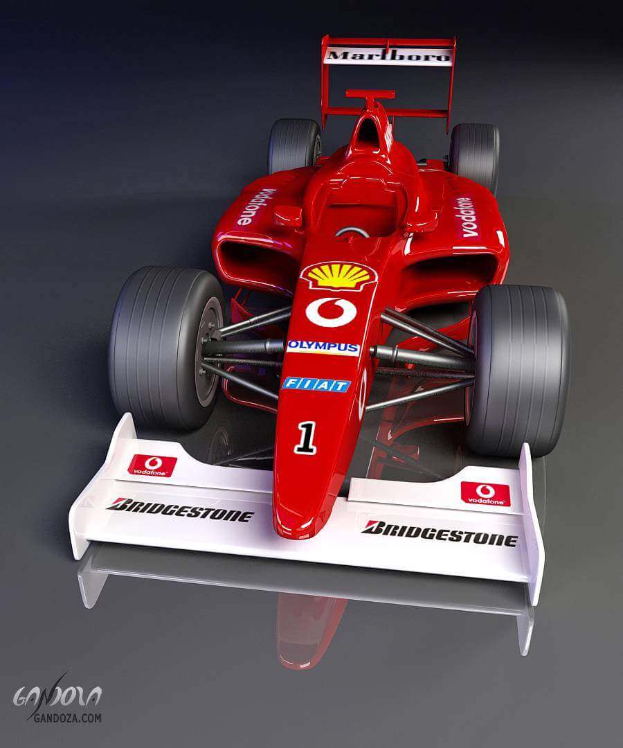 Formula 1 Car - 3D Model by 3D Horse