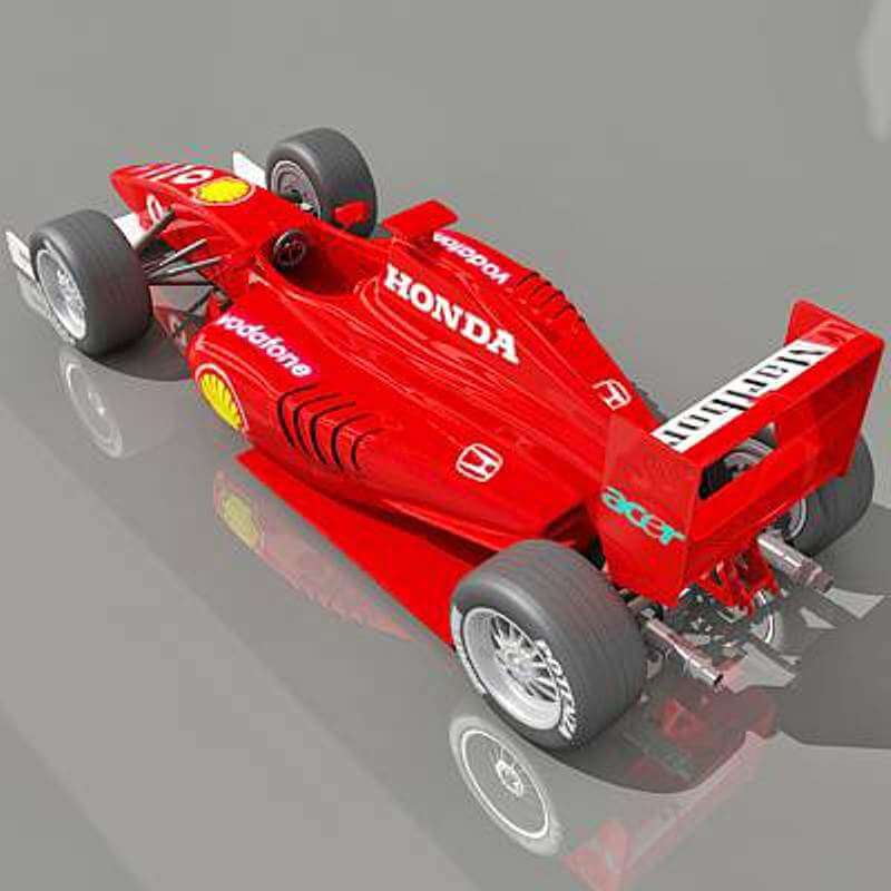 Formula 1 Car - 3D Model by 3D Horse