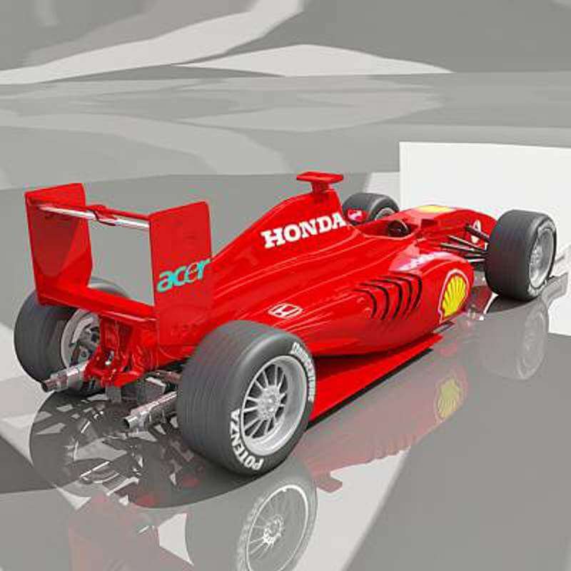 Formula 1 Car - 3D Model by 3D Horse