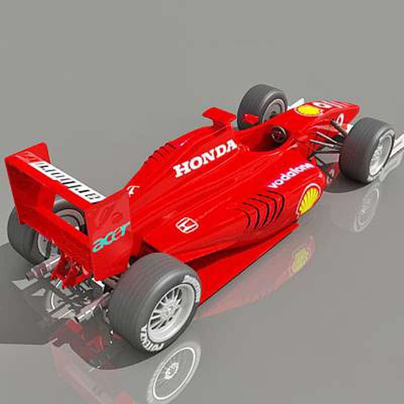 Formula 1 Car - 3D Model by 3D Horse