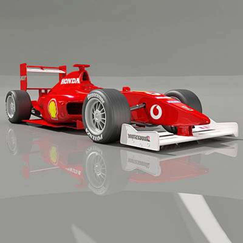 Formula 1 Car - 3D Model by 3D Horse