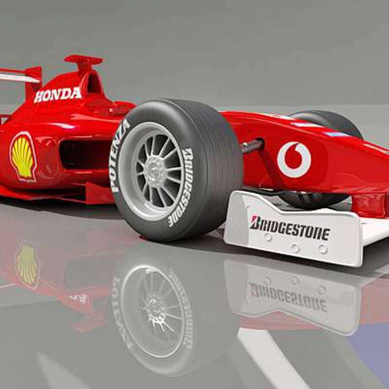 Formula 1 Car - 3D Model by 3D Horse