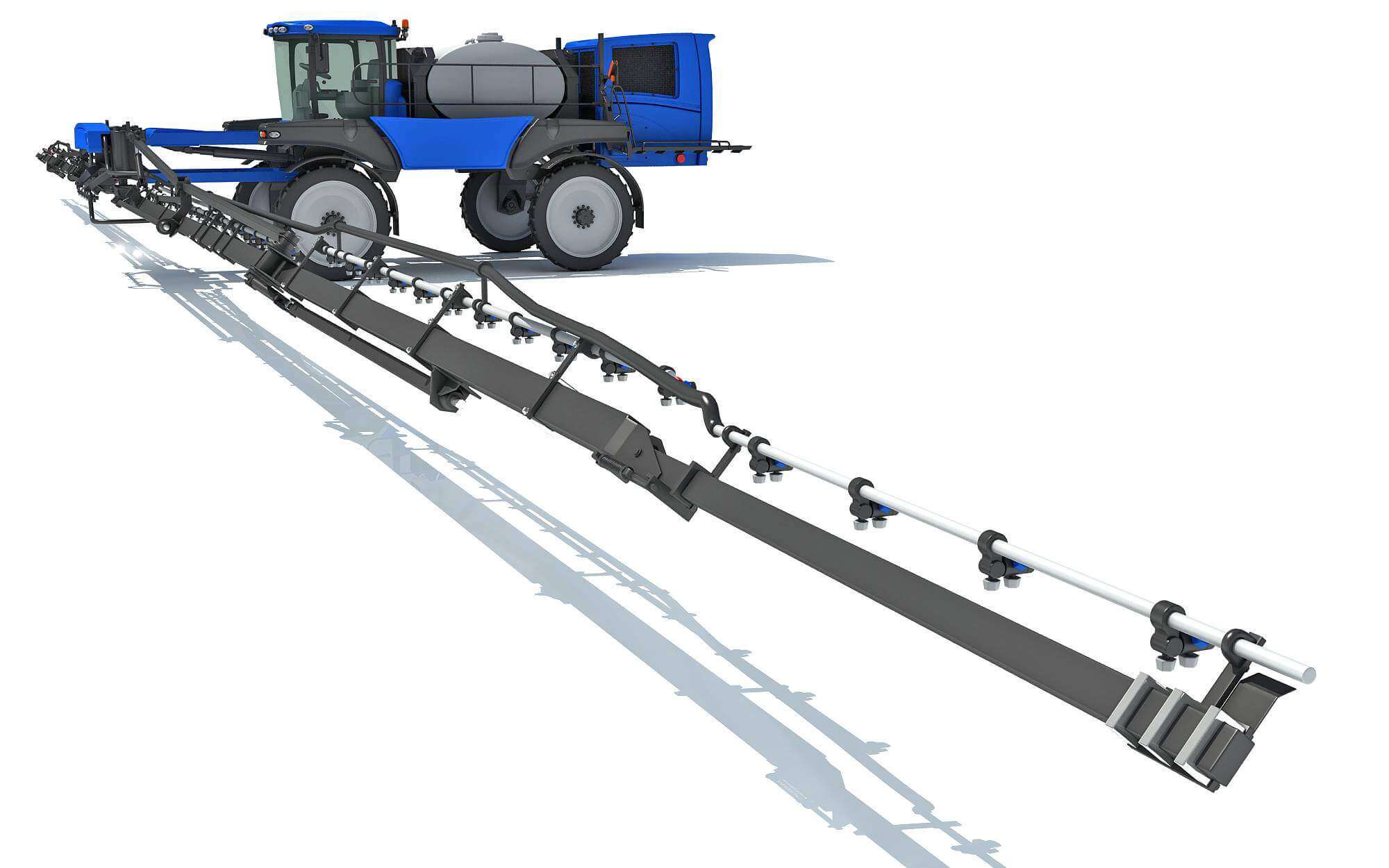 Front Boom Sprayer - 3D Model by 3D Horse
