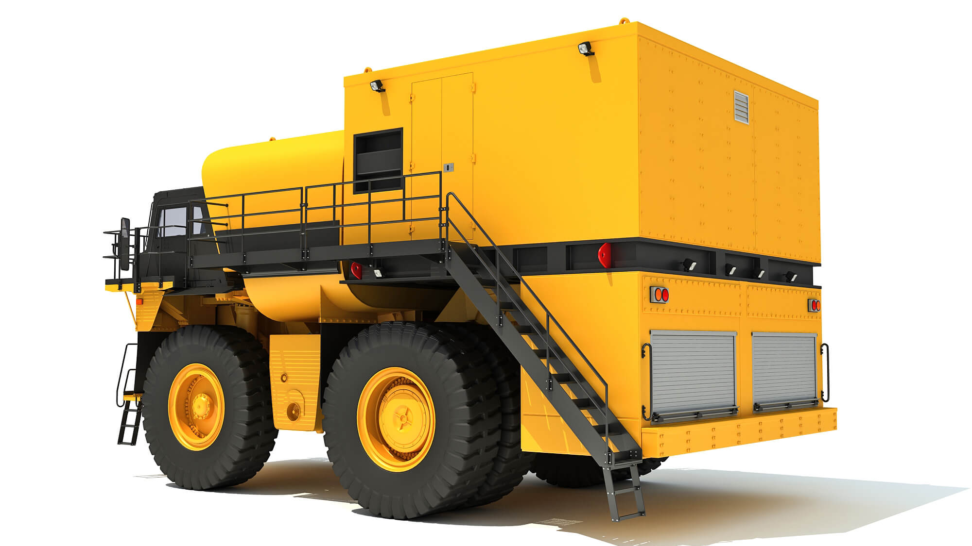 Fuel and Lube Truck - 3D Model by 3D Horse