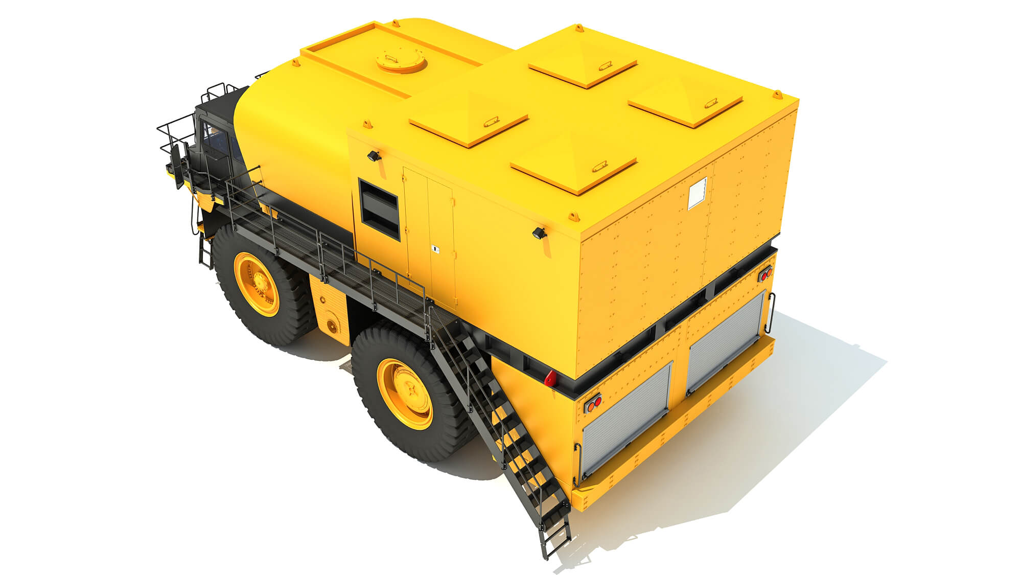 Fuel and Lube Truck - 3D Model by 3D Horse