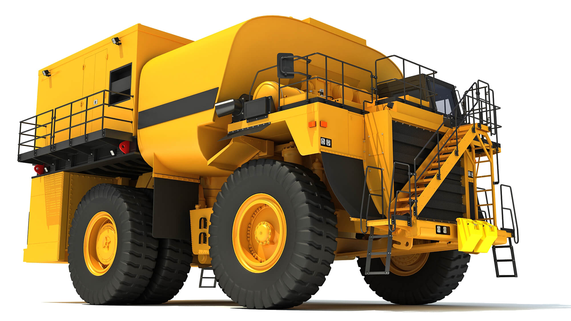 Fuel and Lube Truck - 3D Model by 3D Horse