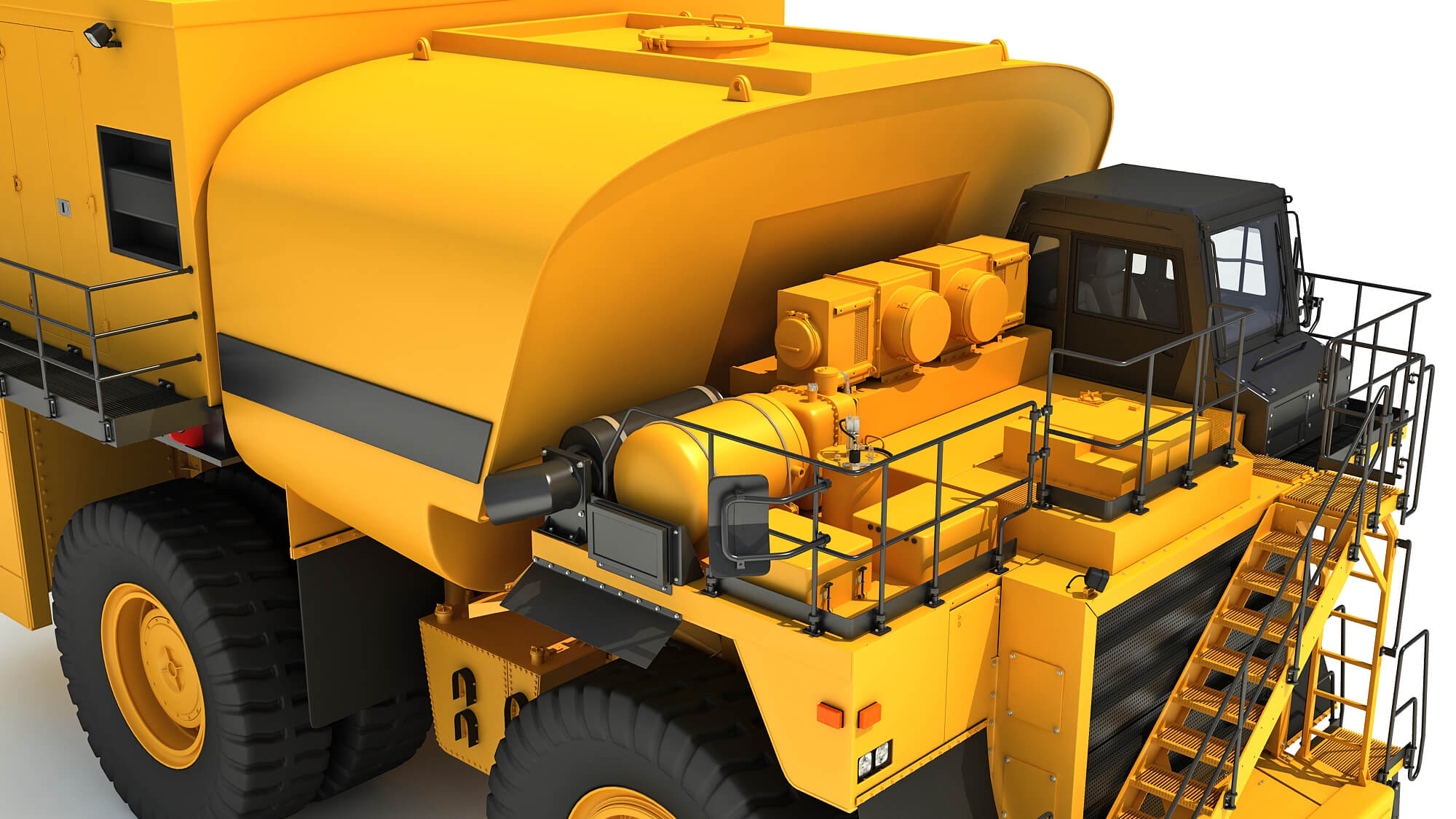 Fuel and Lube Truck - 3D Model by 3D Horse