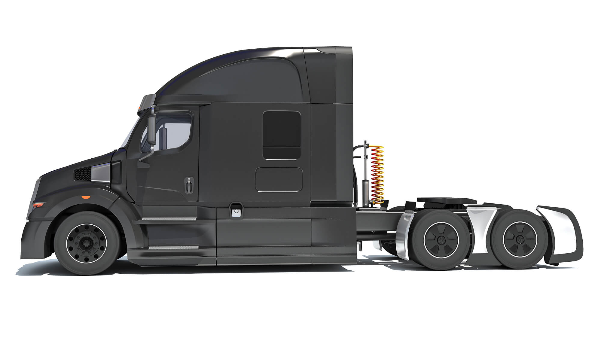 Generic Semi Truck - 3D Model by 3D Horse