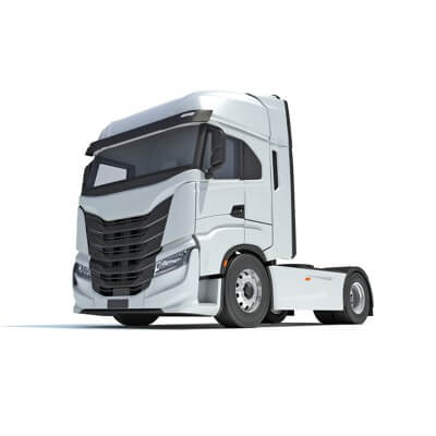 Generic Semi Truck - 3D Model by 3D Horse