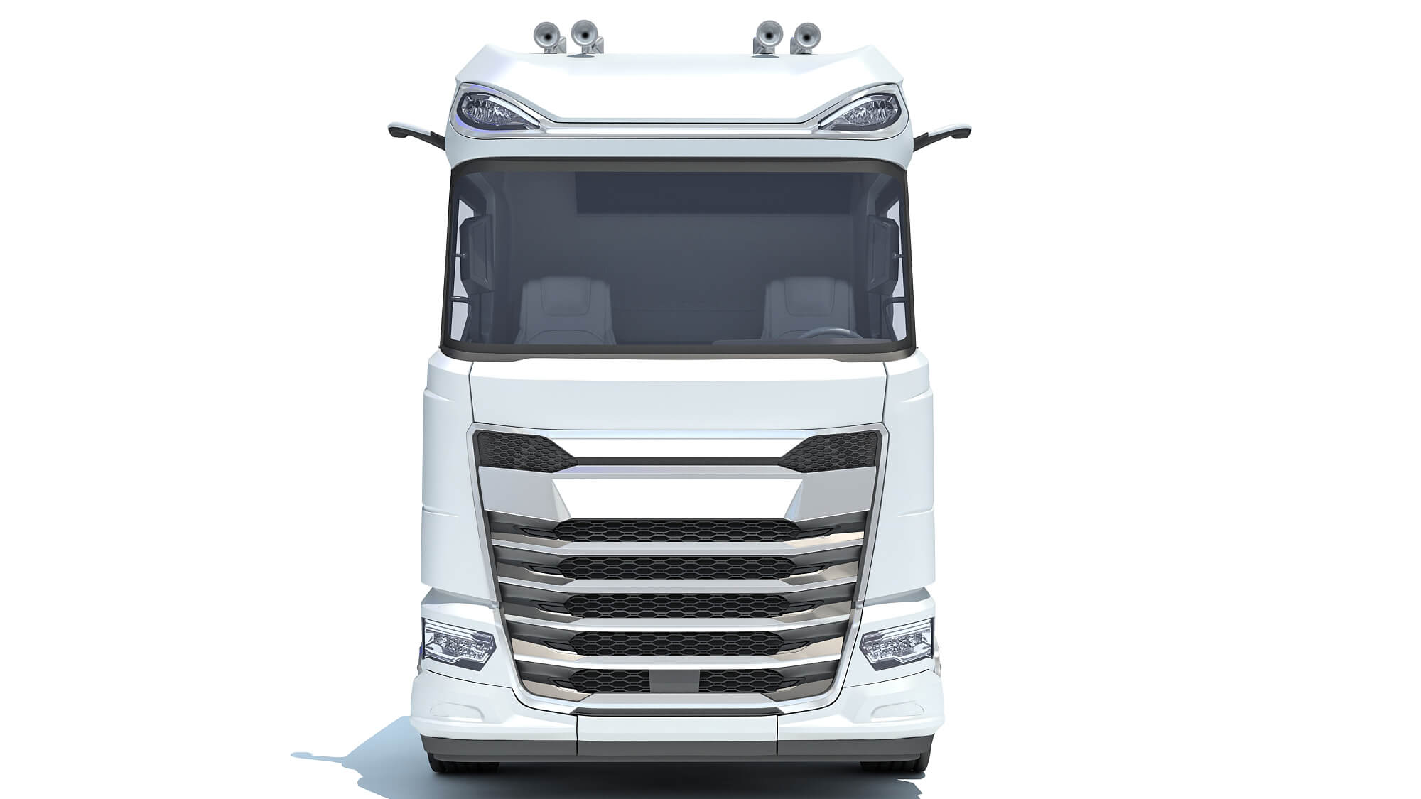 Generic Semi Truck - 3D Model by 3D Horse