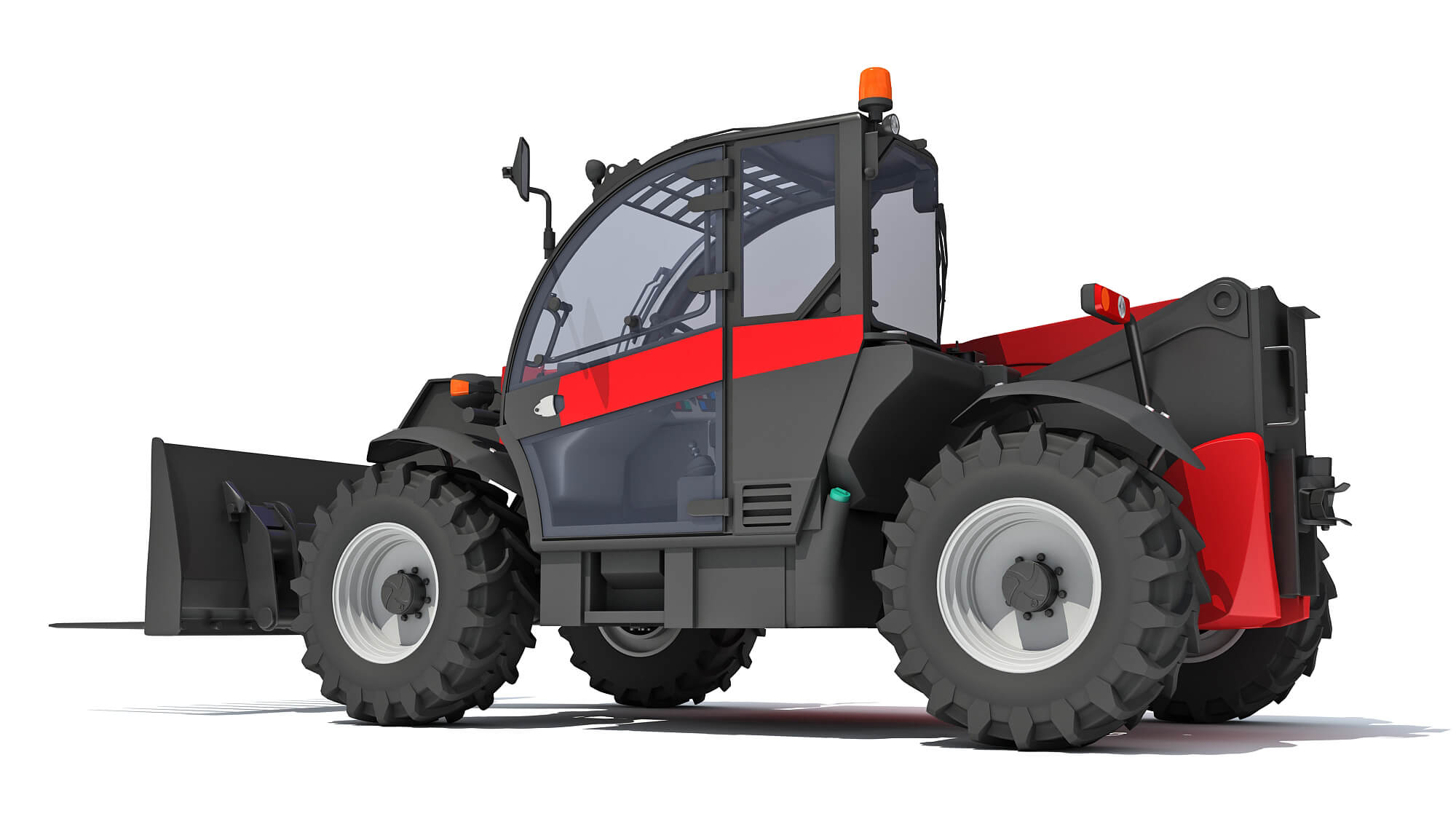 Grab Bucket Telehandler - 3D Model by 3D Horse