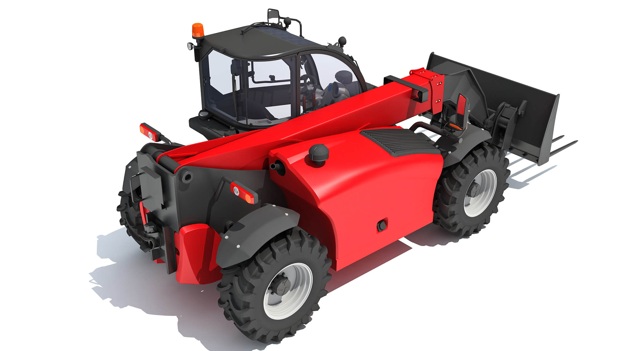 Grab Bucket Telehandler - 3D Model by 3D Horse