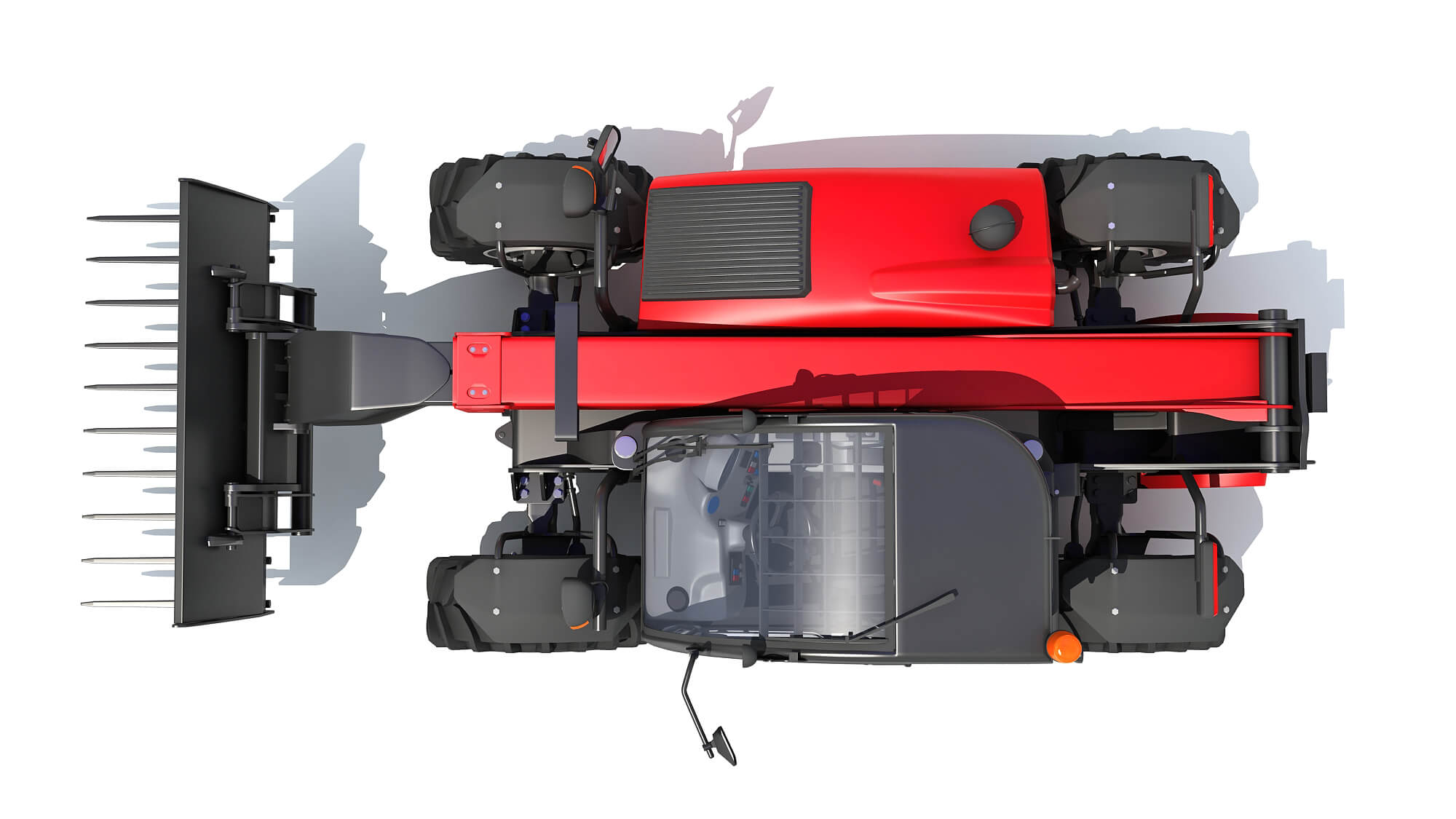 Grab Bucket Telehandler - 3D Model by 3D Horse