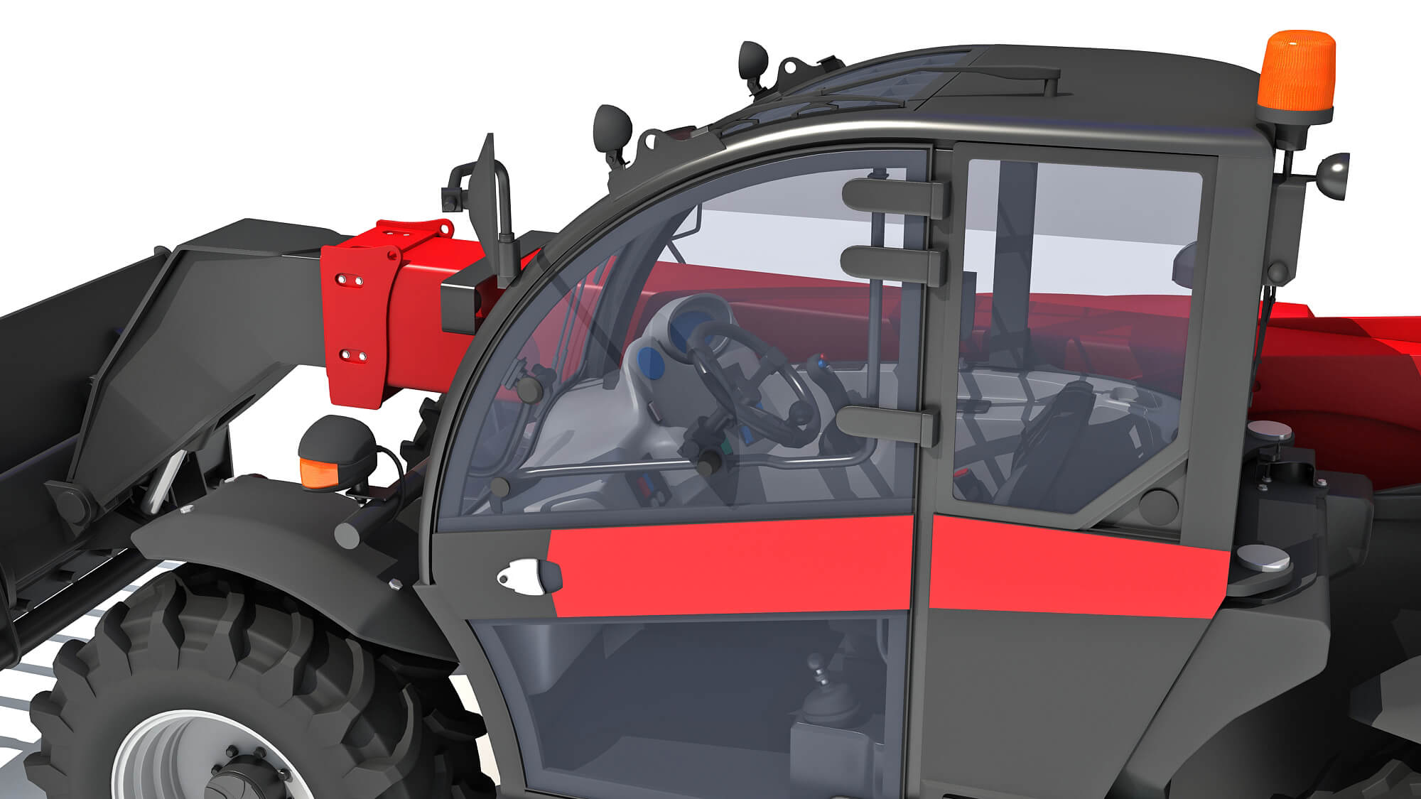 Grab Bucket Telehandler - 3D Model by 3D Horse