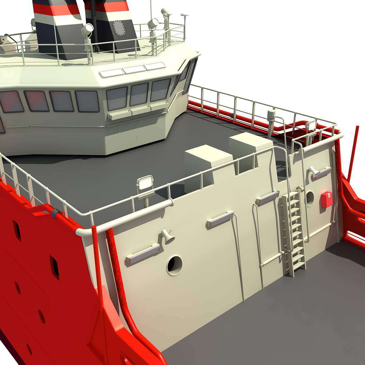 Grampian Defiance Rescue Ship - 3D Model by 3D Horse