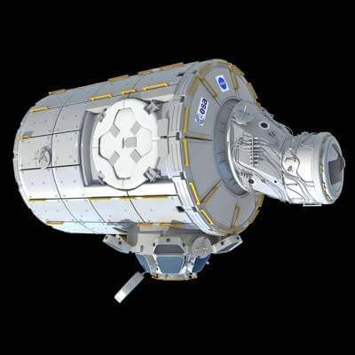 ISS International Space Station Module Destiny - 3D Model by 3D Horse