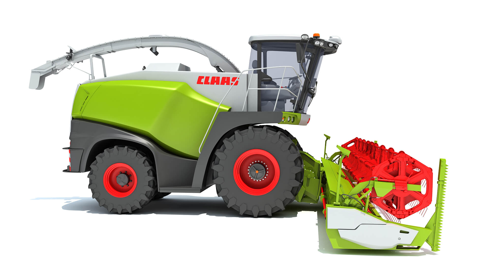Harvester Claas Jaguar - 3D Model by 3D Horse