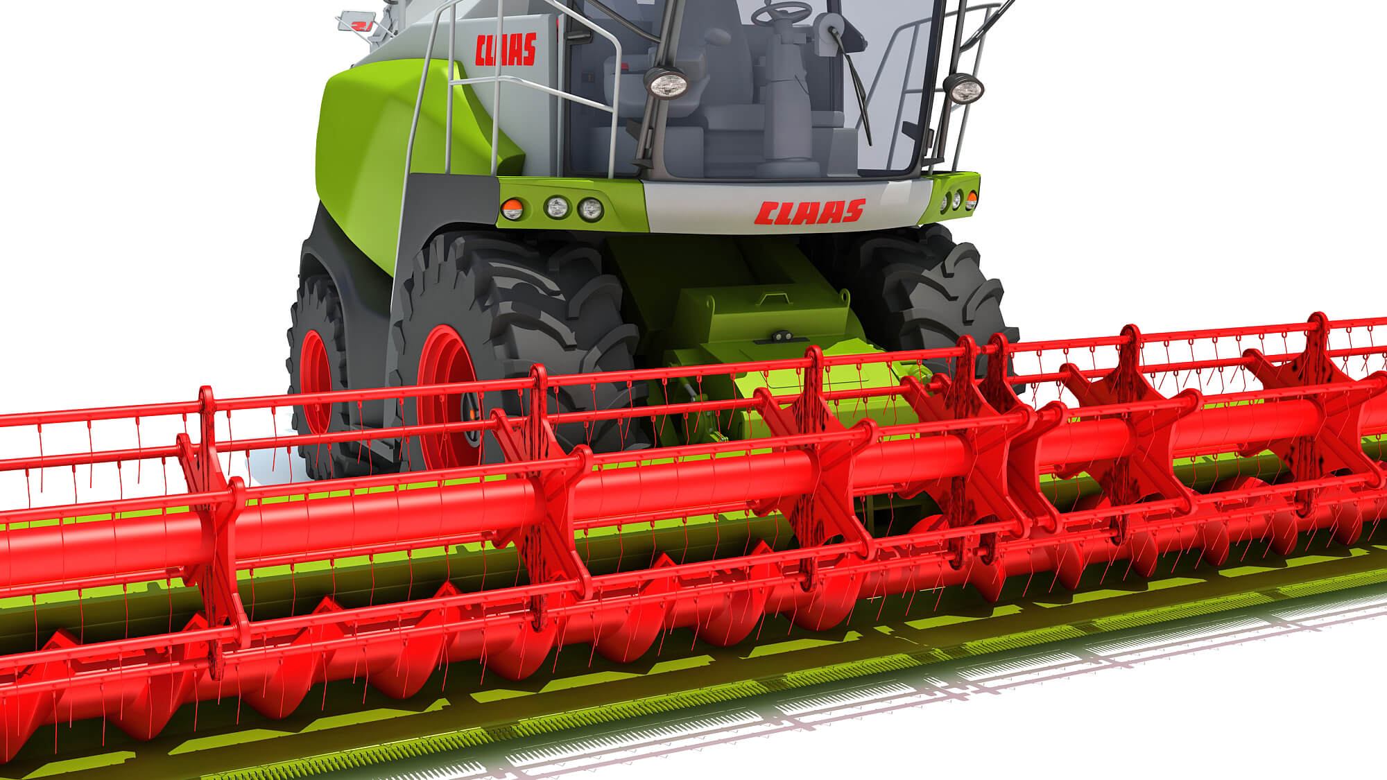 Harvester Claas Jaguar - 3D Model by 3D Horse
