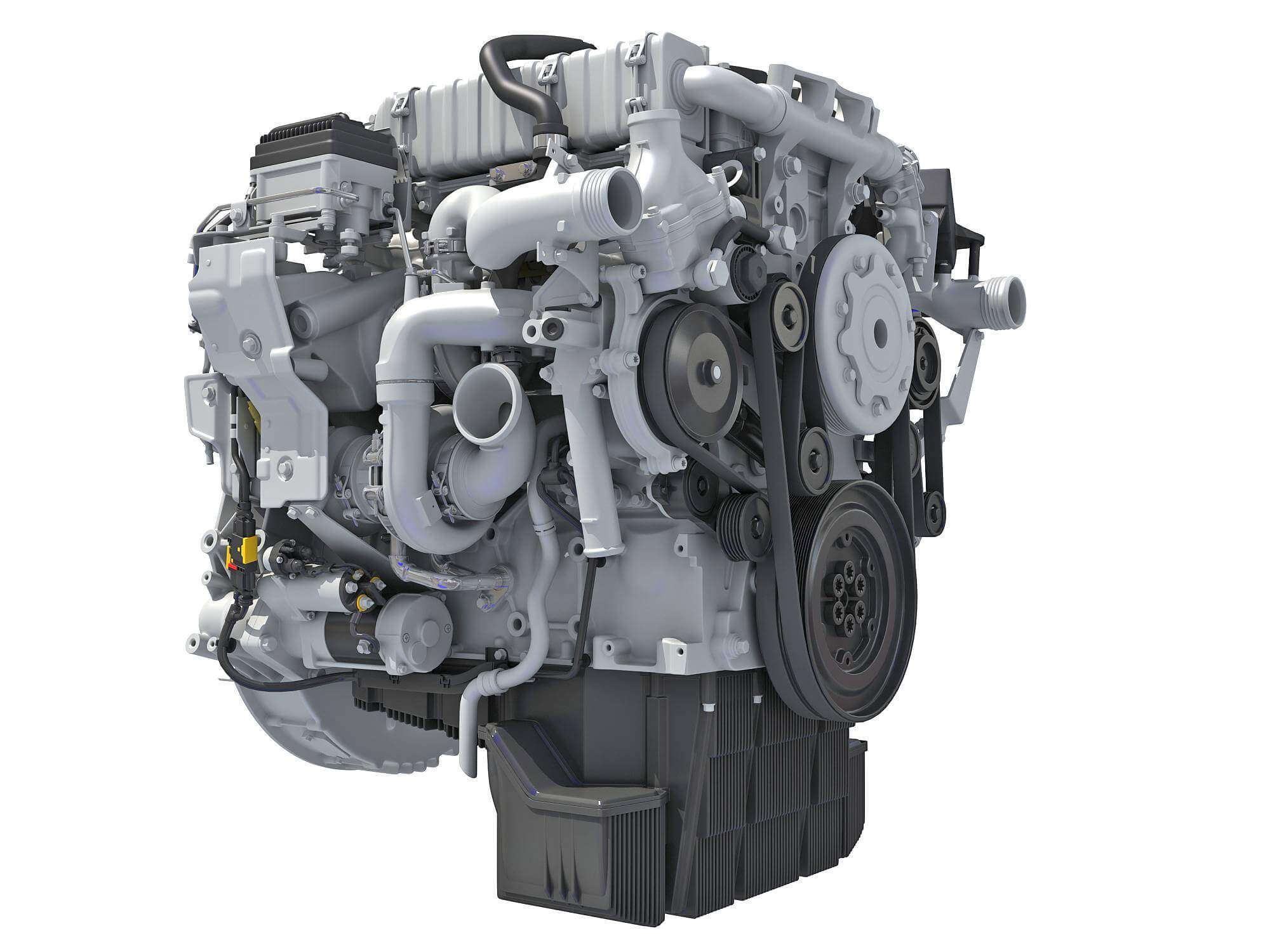 Heavy Duty Engine - 3D Model by 3D Horse