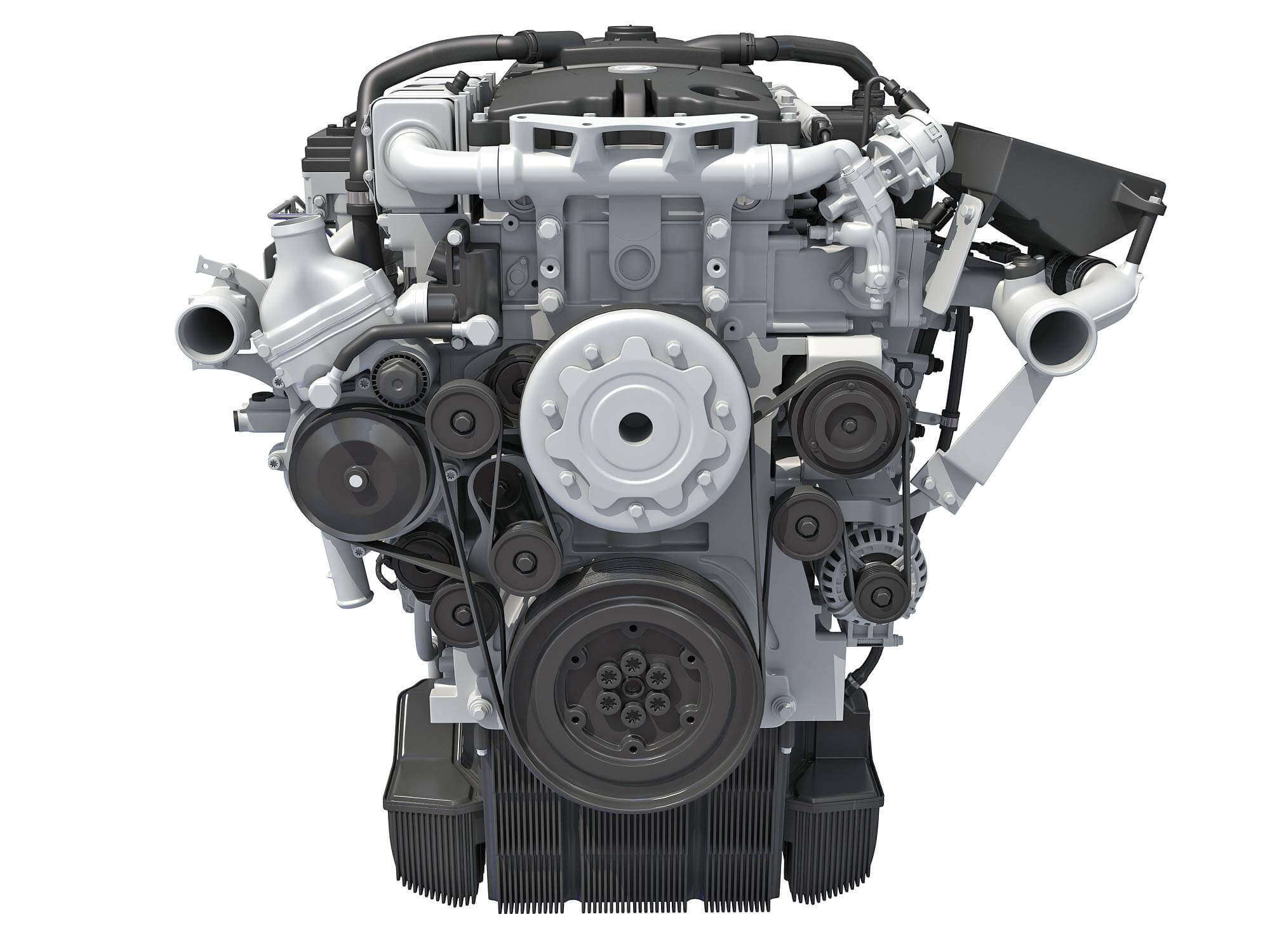 Heavy Duty Engine - 3D Model by 3D Horse