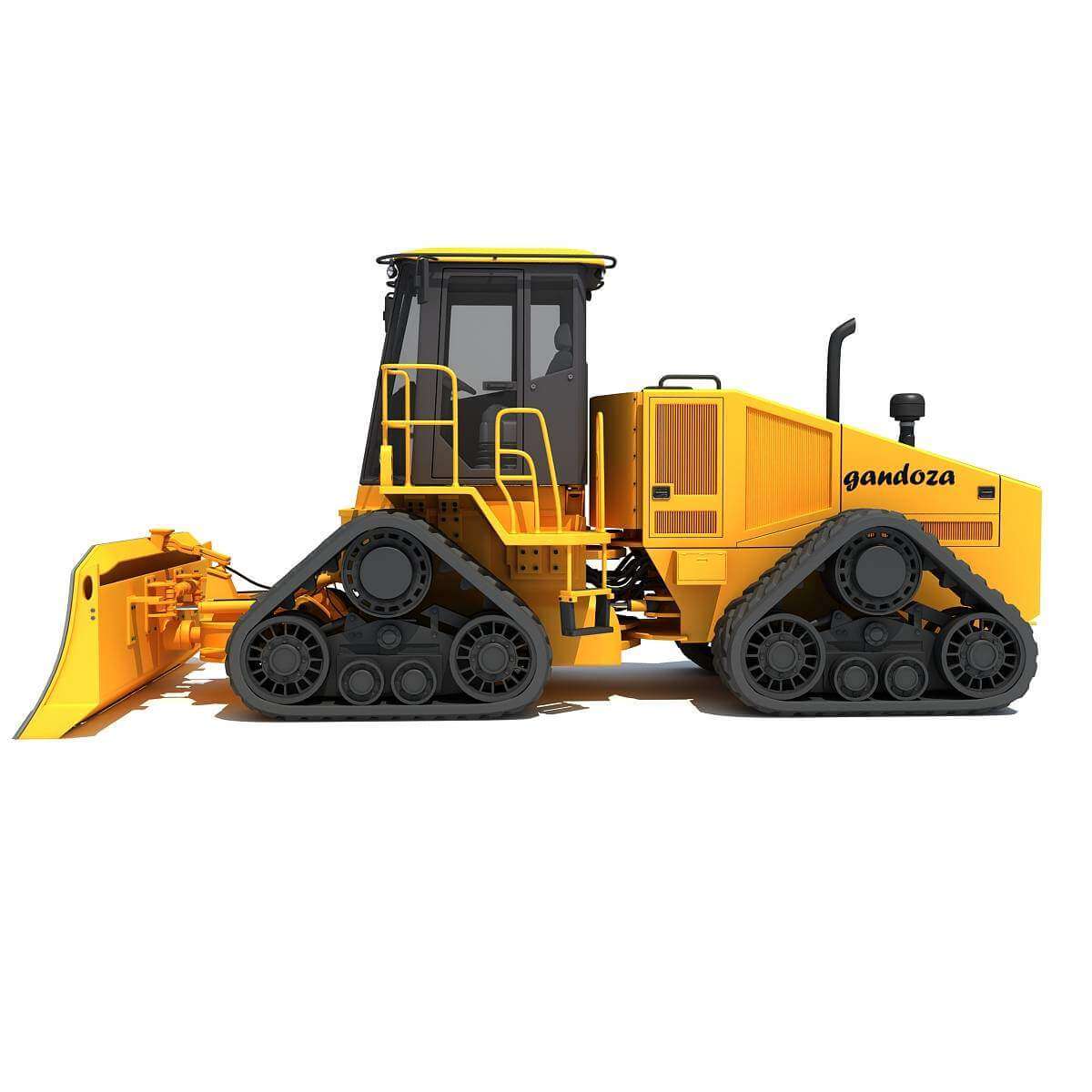 High Speed Dozer - 3D Model by 3D Horse