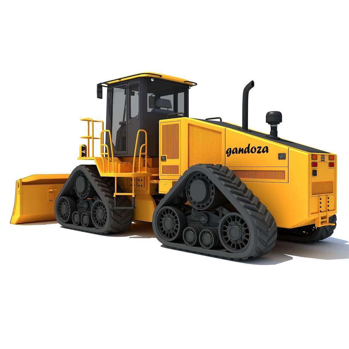 High Speed Dozer - 3D Model by 3D Horse