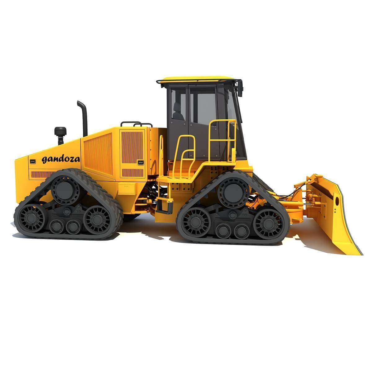 High Speed Dozer - 3D Model by 3D Horse