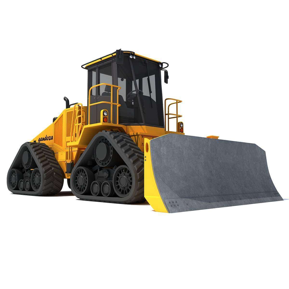 High Speed Dozer - 3D Model by 3D Horse