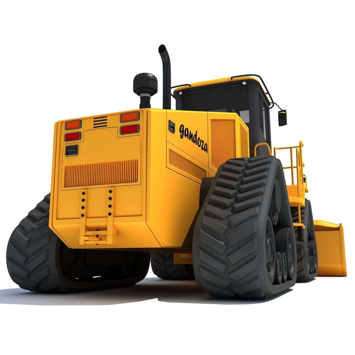 High Speed Dozer - 3D Model by 3D Horse