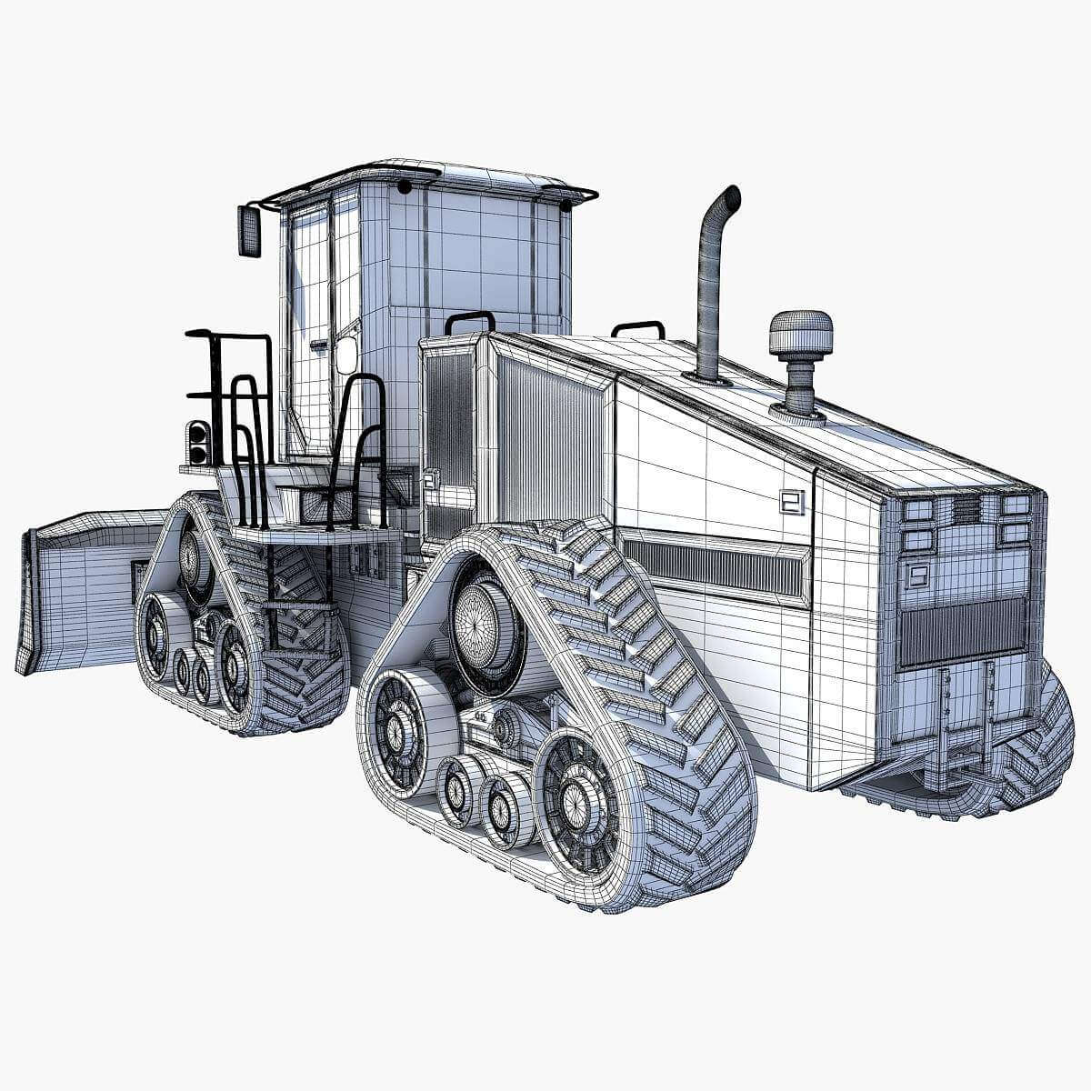 High Speed Dozer - 3D Model by 3D Horse
