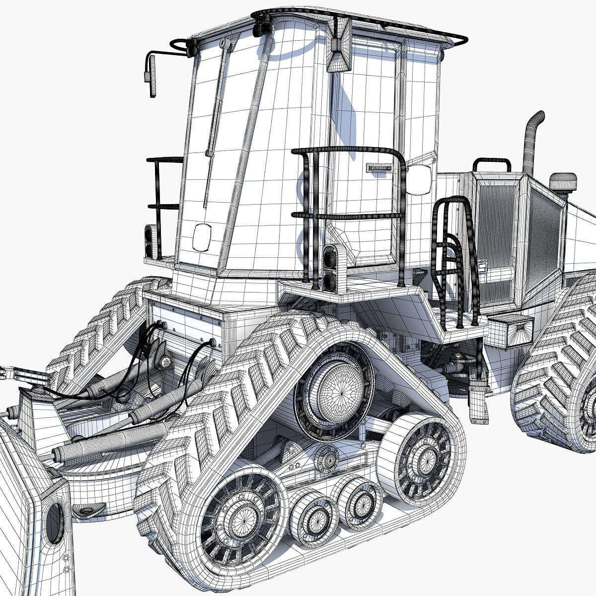 High Speed Dozer - 3D Model by 3D Horse