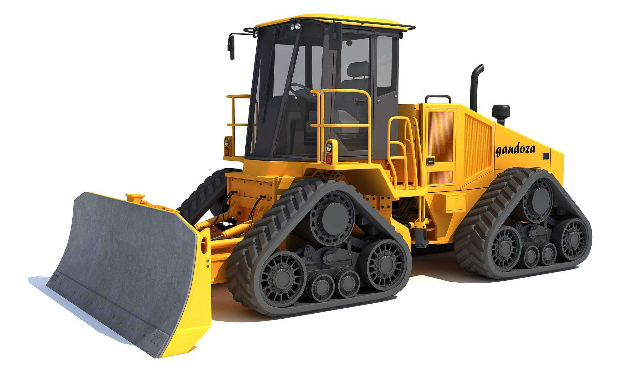 High Speed Dozer - 3D Model by 3D Horse
